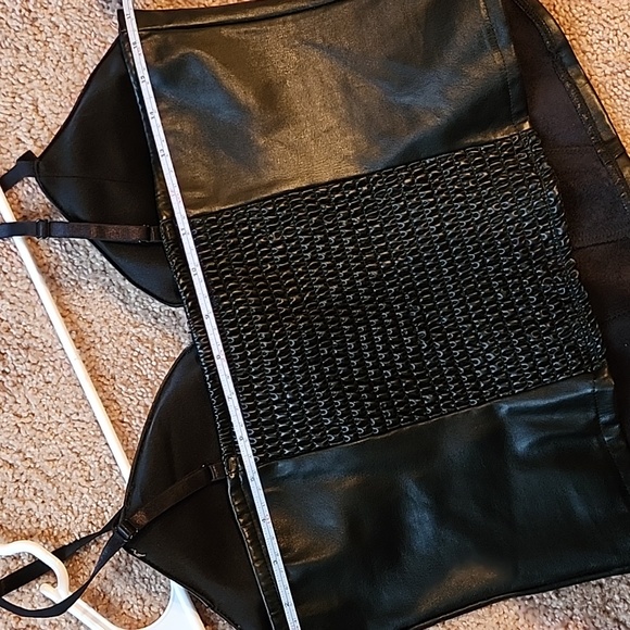 Hot Topic | Tops | Pleather Bustier Top | Poshmark